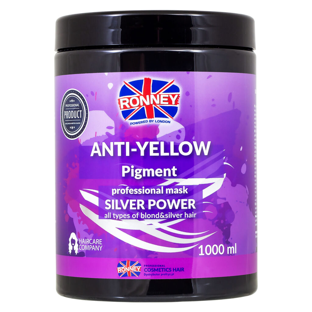 Maska neutralizująca żółte odcienie Ronney Anti-Yellow 1000ml - Bishop