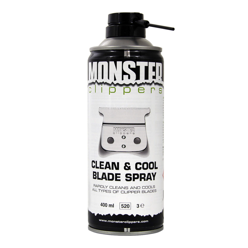 Monster Clippers Clean & Cool blade spray do maszynek 400 ml - Bishop
